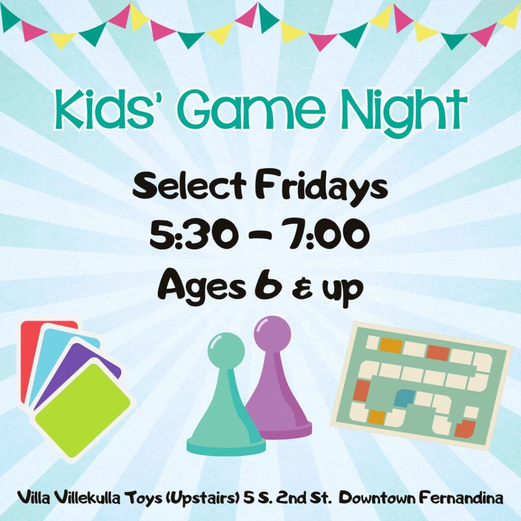 Kids' Game Night - Amelia Island