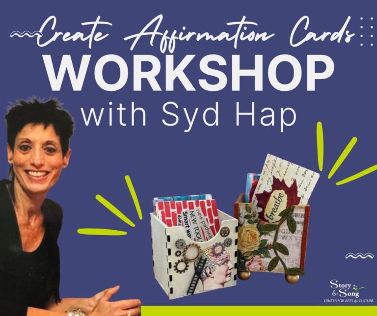 Workshop with Syd Hap: Create Affirmation Cards - Amelia Island