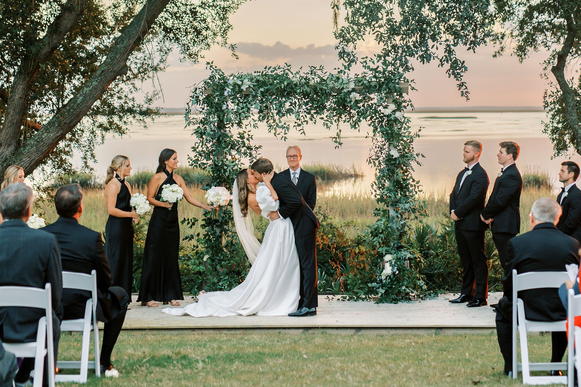 Wedding Spotlight: Gracen + Will. Marry me by the Marsh! - Amelia Island