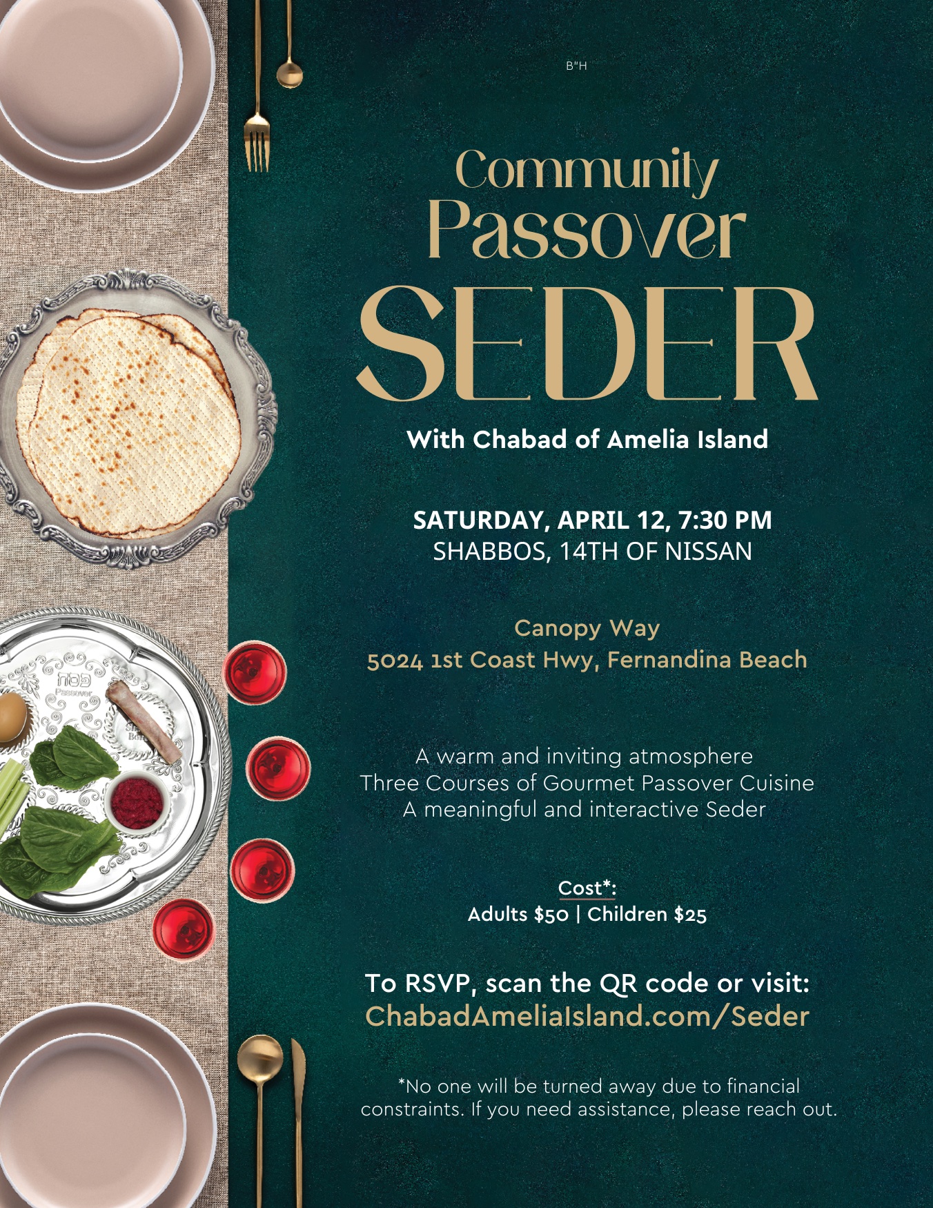 Community Passover Seder - Amelia Island